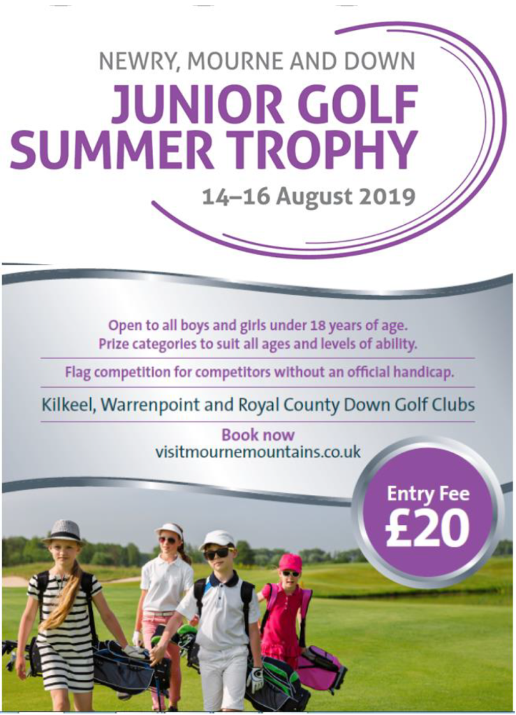 Newry, Mourne and Down Junior Golf Summer Trophy - Warrenpoint Golf Club